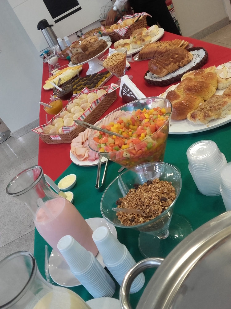 buffet coffee break em domicilio Aroma e Sabor